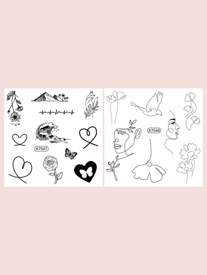 Shop Temporary Tattoos & Body Art | Accessories | SHEIN USA