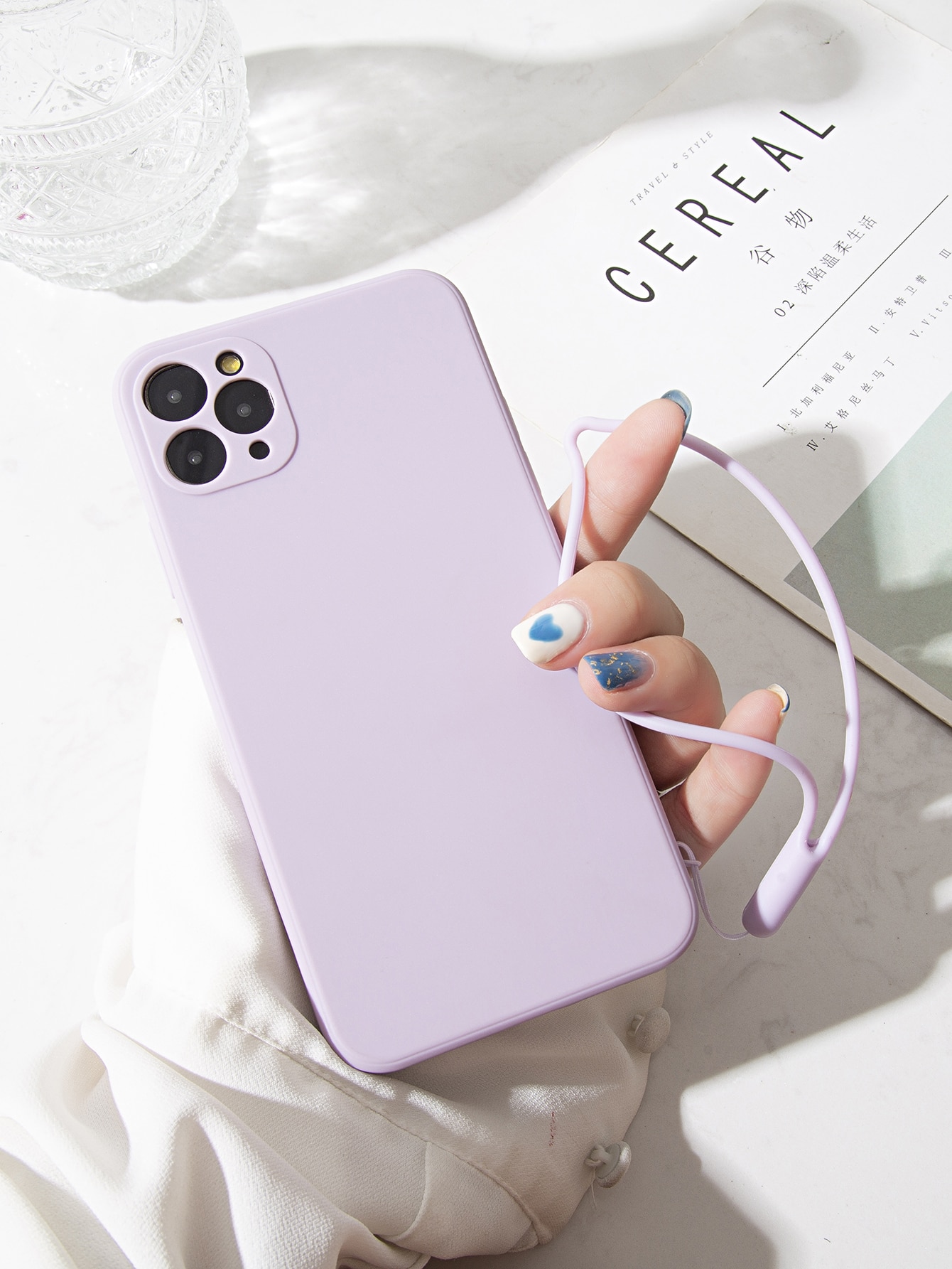 Plain Phone Case With Lanyard