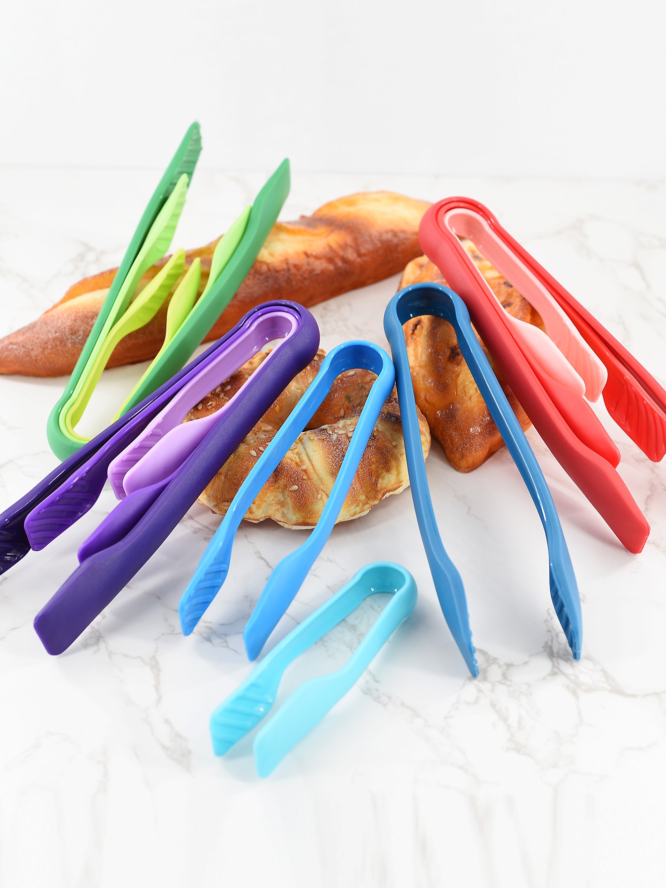 3pcs Random Color Food Clip Set