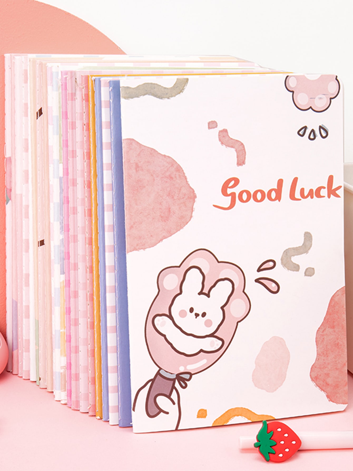 1pc Cartoon Graphic Random Notebook