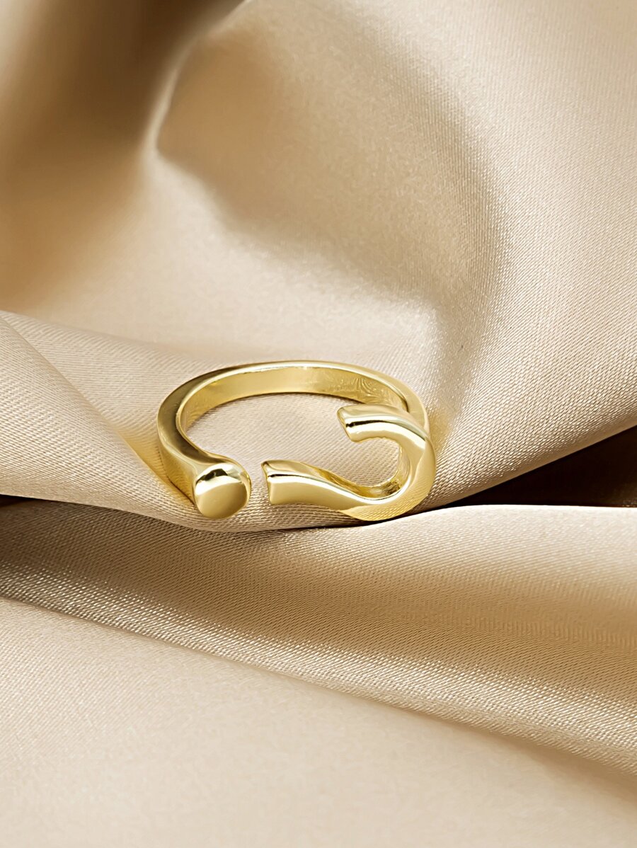 Question Mark Design Ring | SHEIN IN