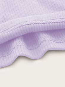 SHEIN EZwear Solid Rib-knit Cami Top | SHEIN USA