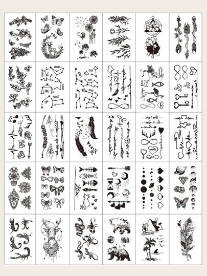 Shop Temporary Tattoos & Body Art | Accessories | SHEIN USA