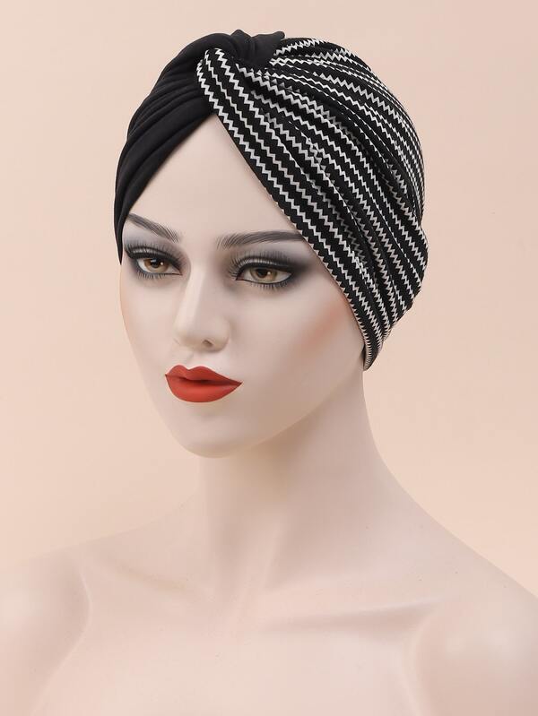 Chevron Print Head Wrap | SHEIN UK