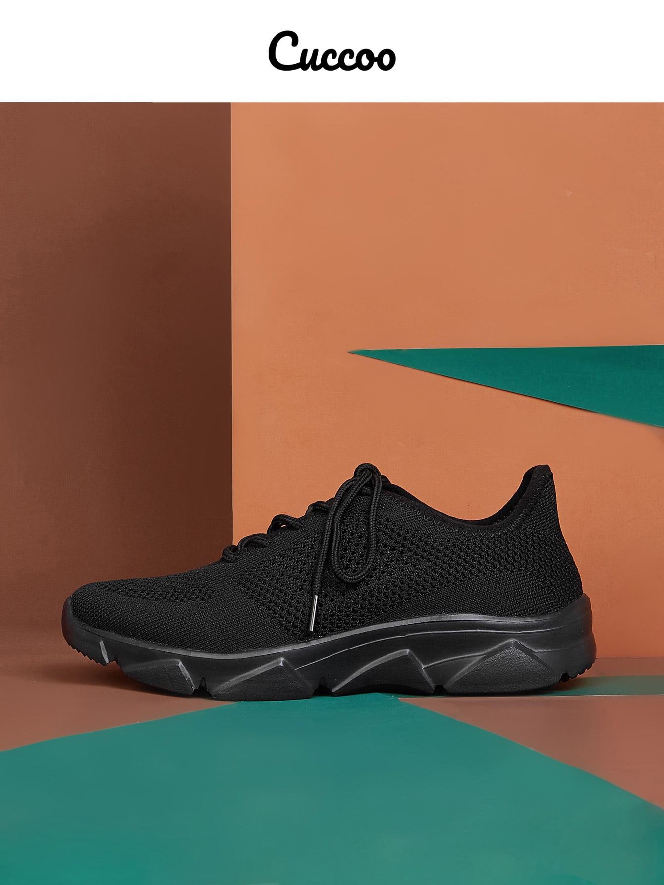 Cuccoo Lace-up Front Running Sneakers