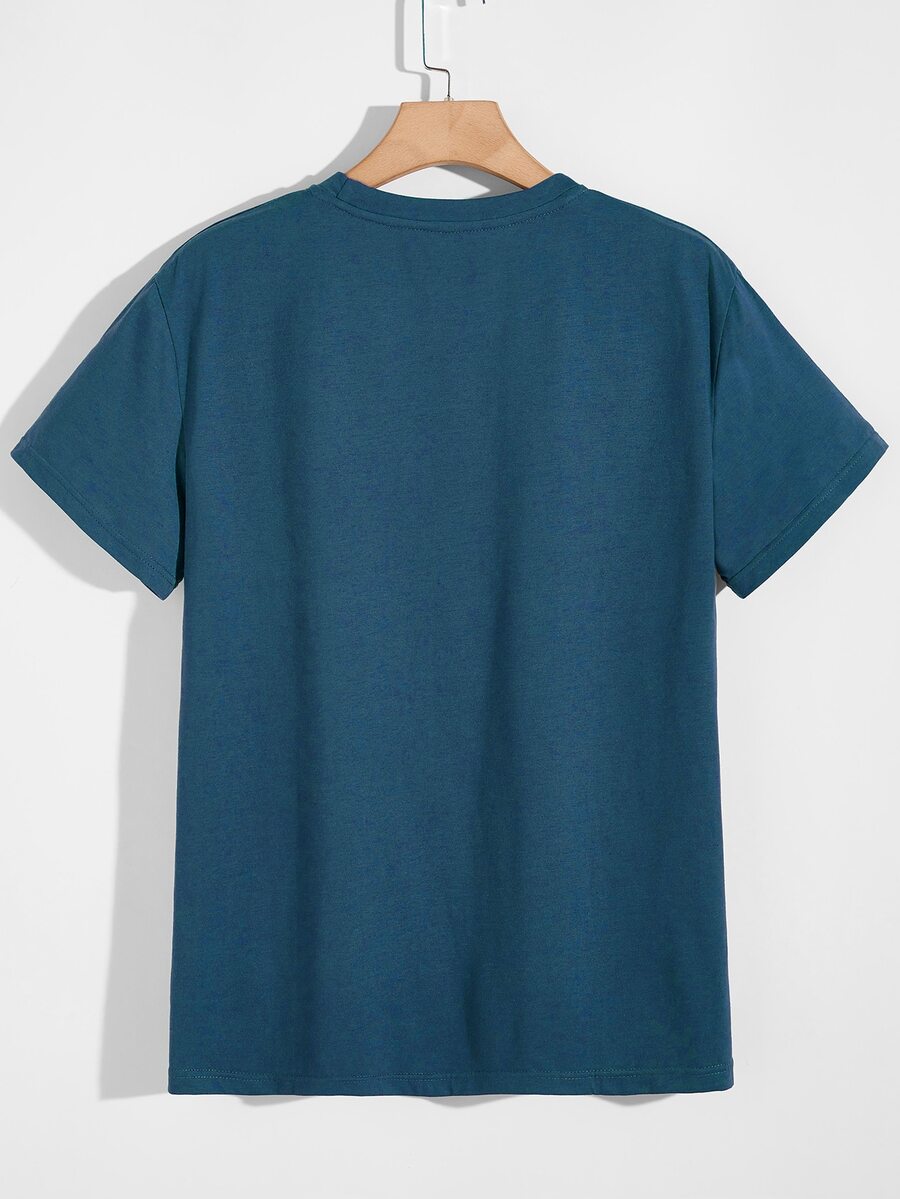 ROMWE Men Wave Graphic Tee | SHEIN UK