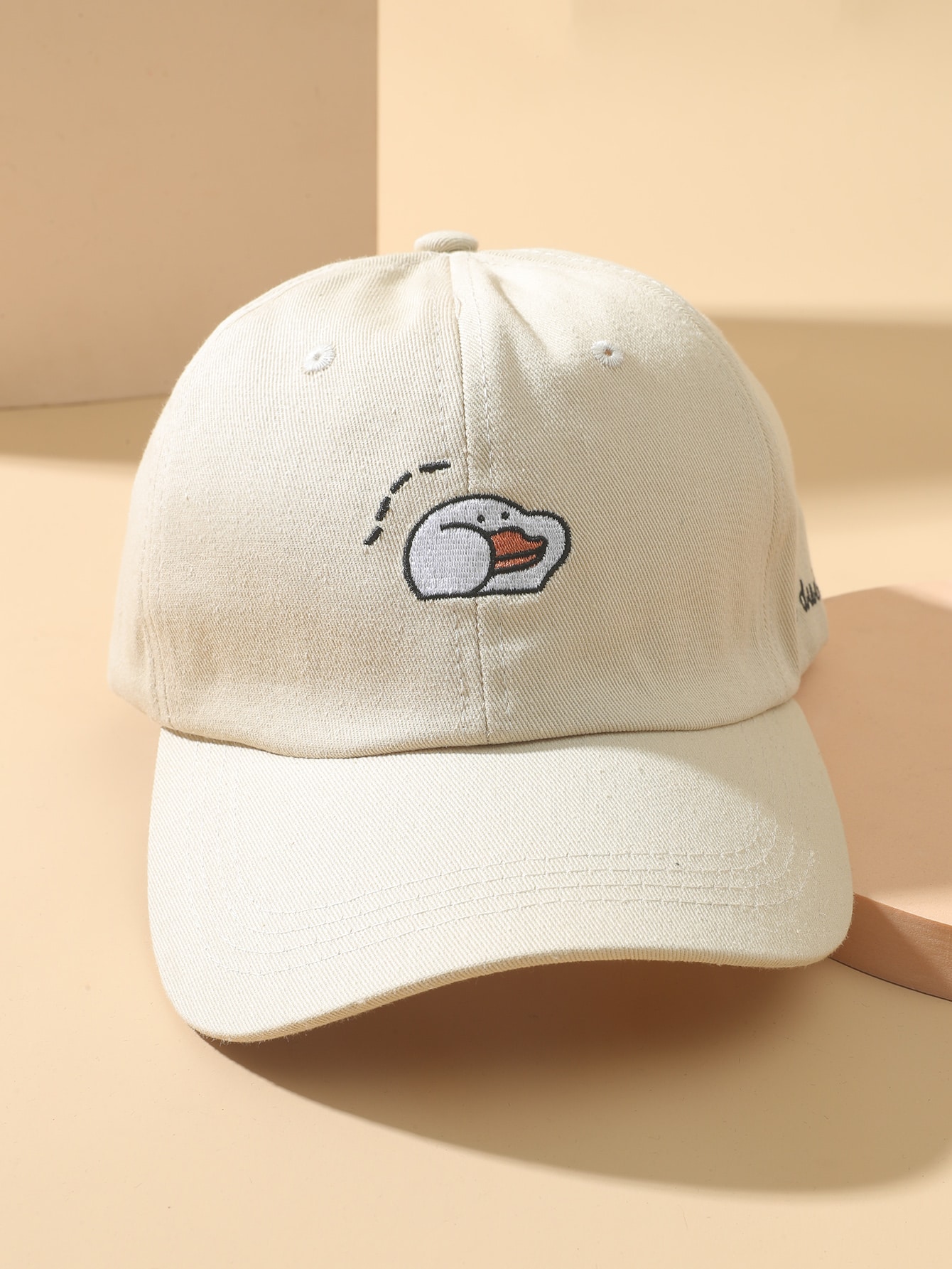 Embroidery Detail Baseball Cap