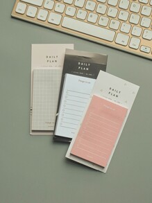 1pc Random Daily Plan Sticky Note | SHEIN USA