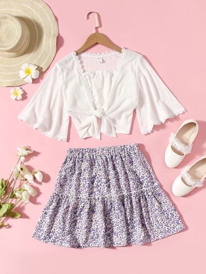Girls Two-Piece Outfits | Trendy Girls Fashion | SHEIN USA
