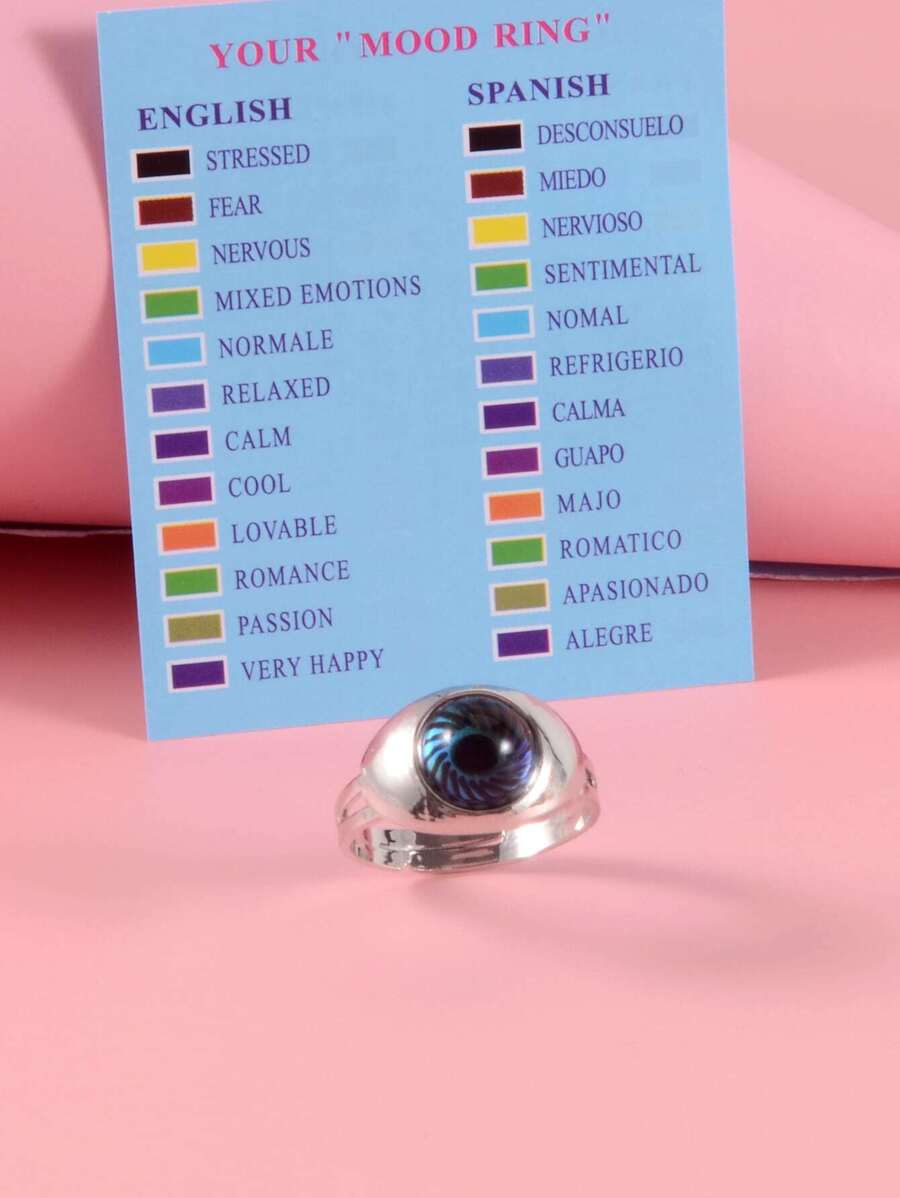 Eye Decor Color Changing Ring | SHEIN USA