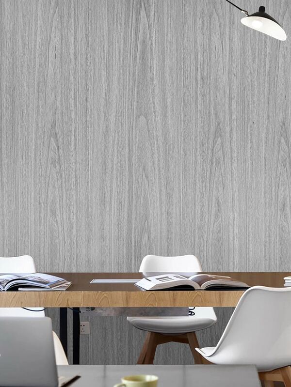 1sheet Wooden Pattern Self Adhesive Wallpaper | SHEIN USA