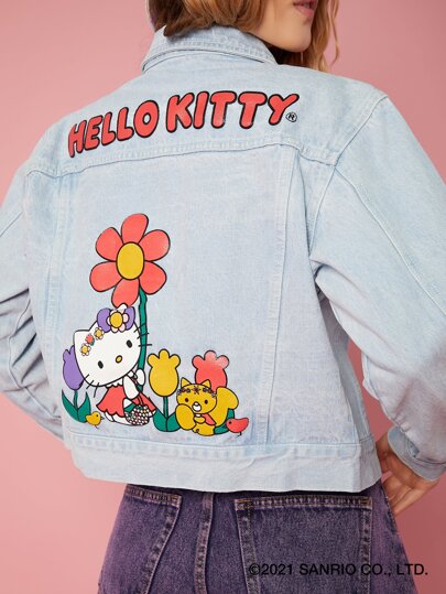 Shop SHEIN x Hello Kitty Denim | Trendy Fashion | SHEIN USA