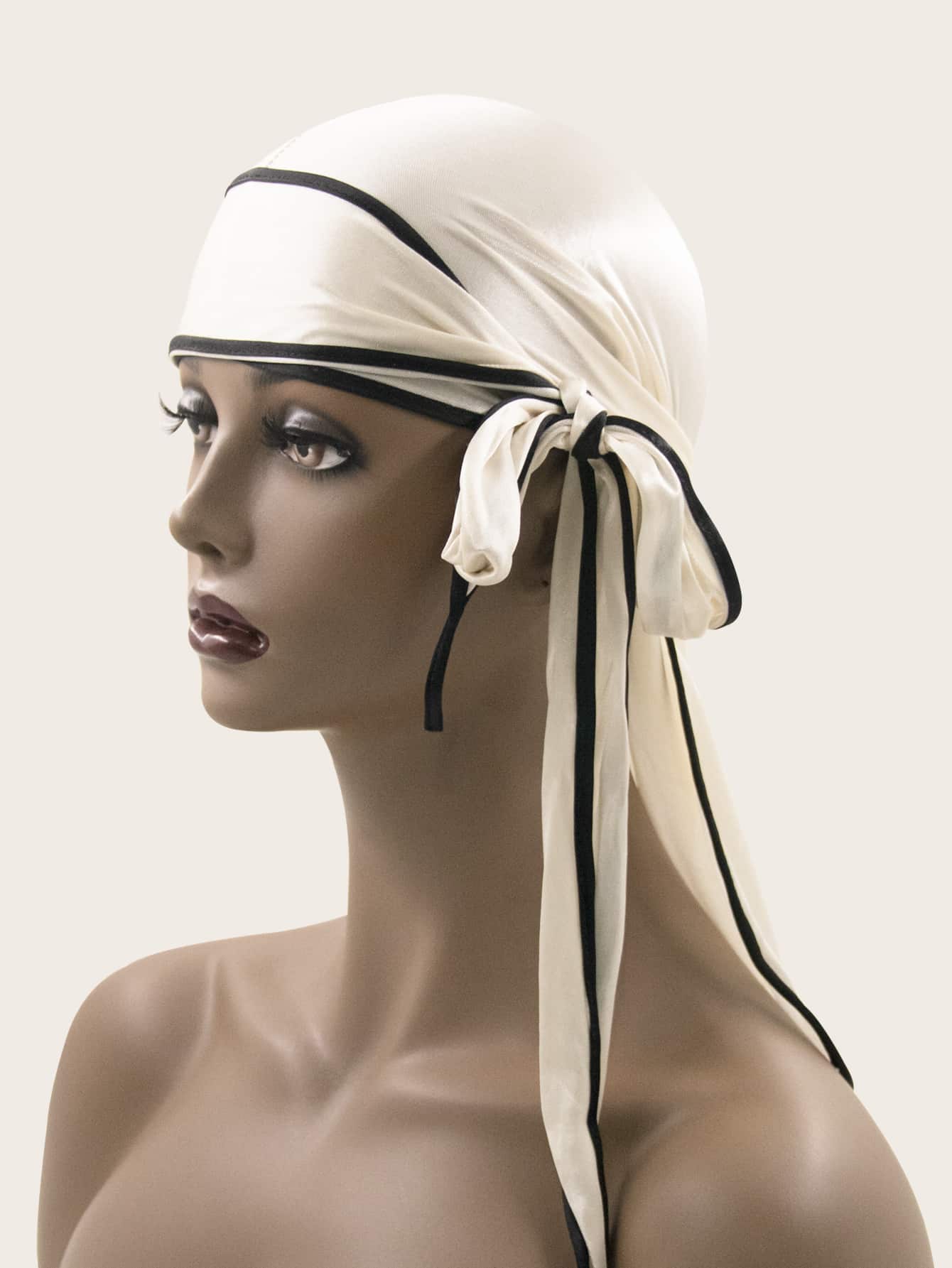 Contrast Trim Hat | SHEIN UK