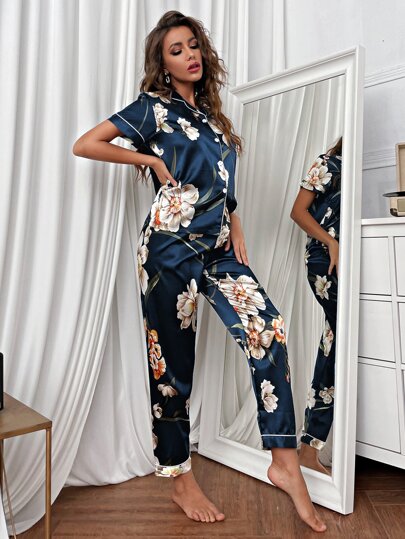 Pyjama Sets, Shop Women's Nightwear Online | SHEIN UK