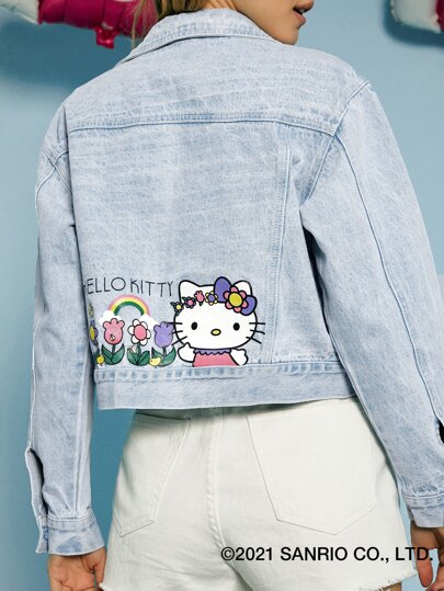 Shop SHEIN x Hello Kitty Denim | Trendy Fashion | SHEIN USA