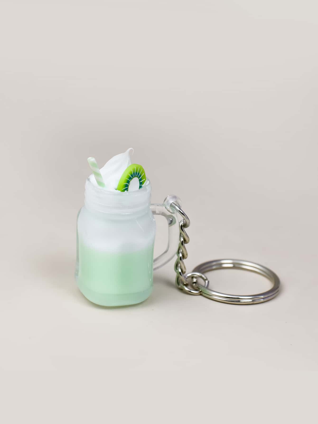 Milkshake Charm Keychain