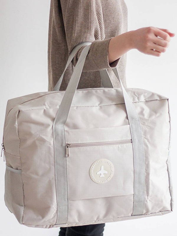 1pc Portable Travel Storage Bag, Large Foldable Acrylic Packing Bag For ...