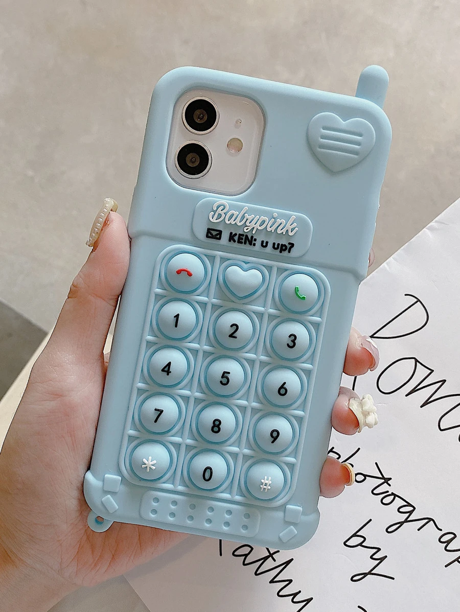Push Pop Bubble Fidget Phone Case | SHEIN USA