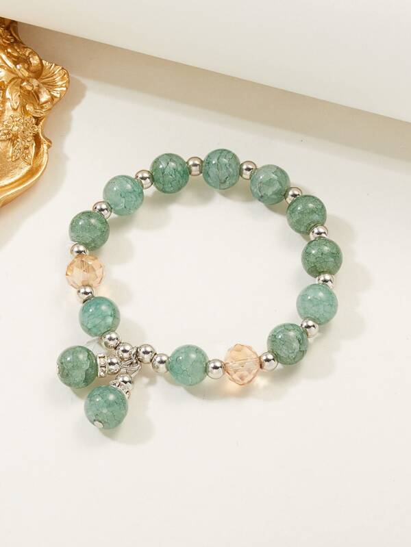 Stone Beaded Bracelet | SHEIN USA