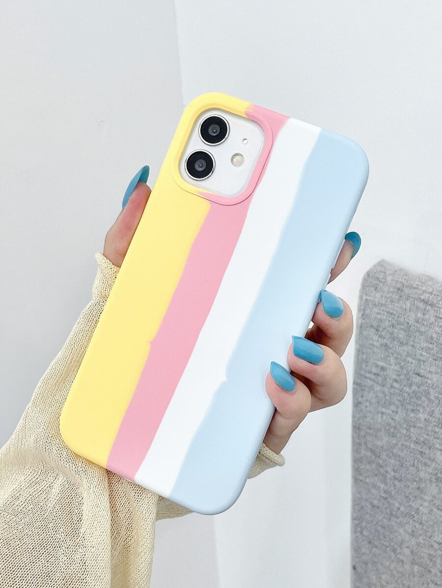 Color Block Phone Case | SHEIN USA