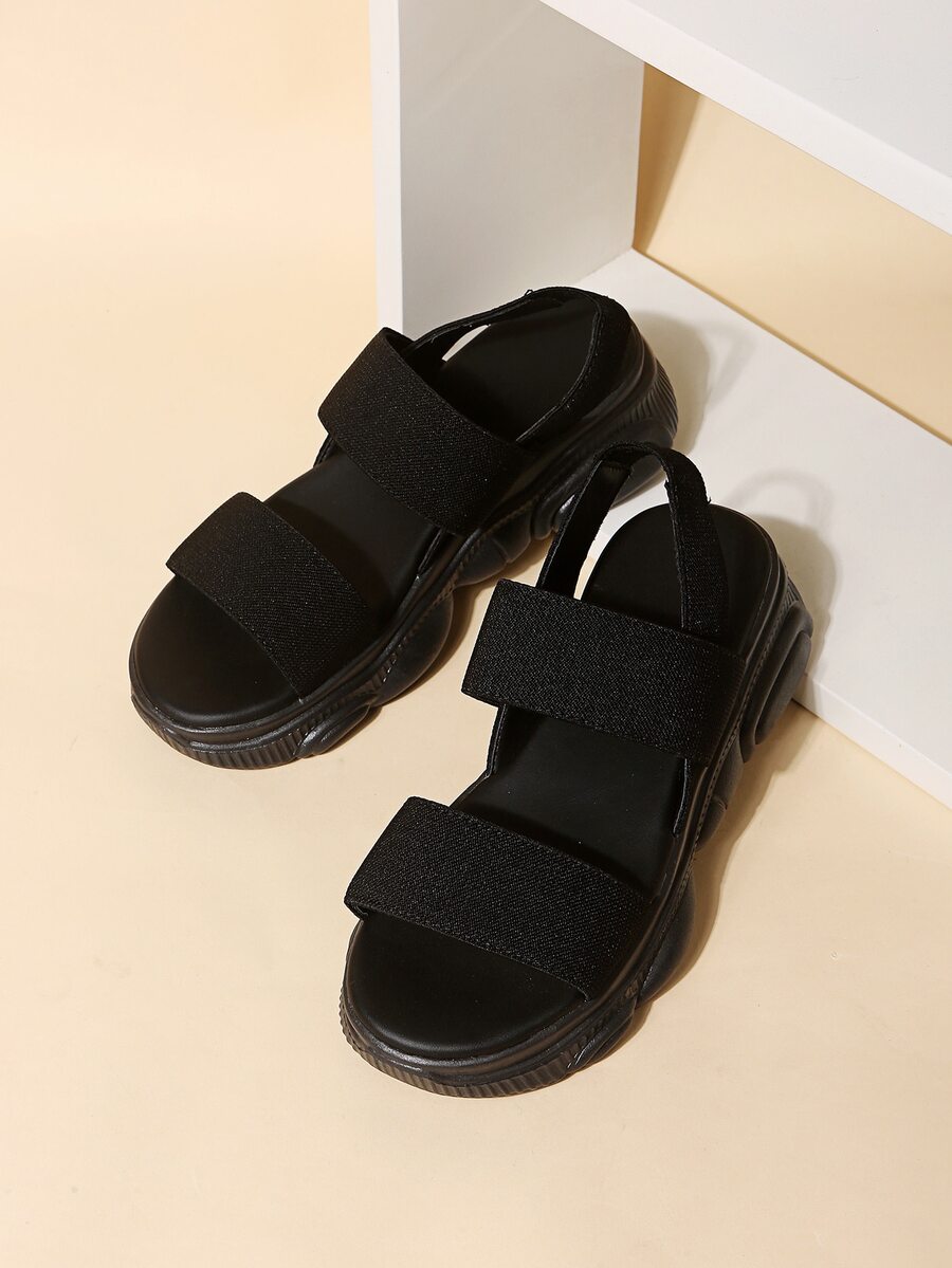Minimalist Slingback Strap Sport Sandals | SHEIN UK