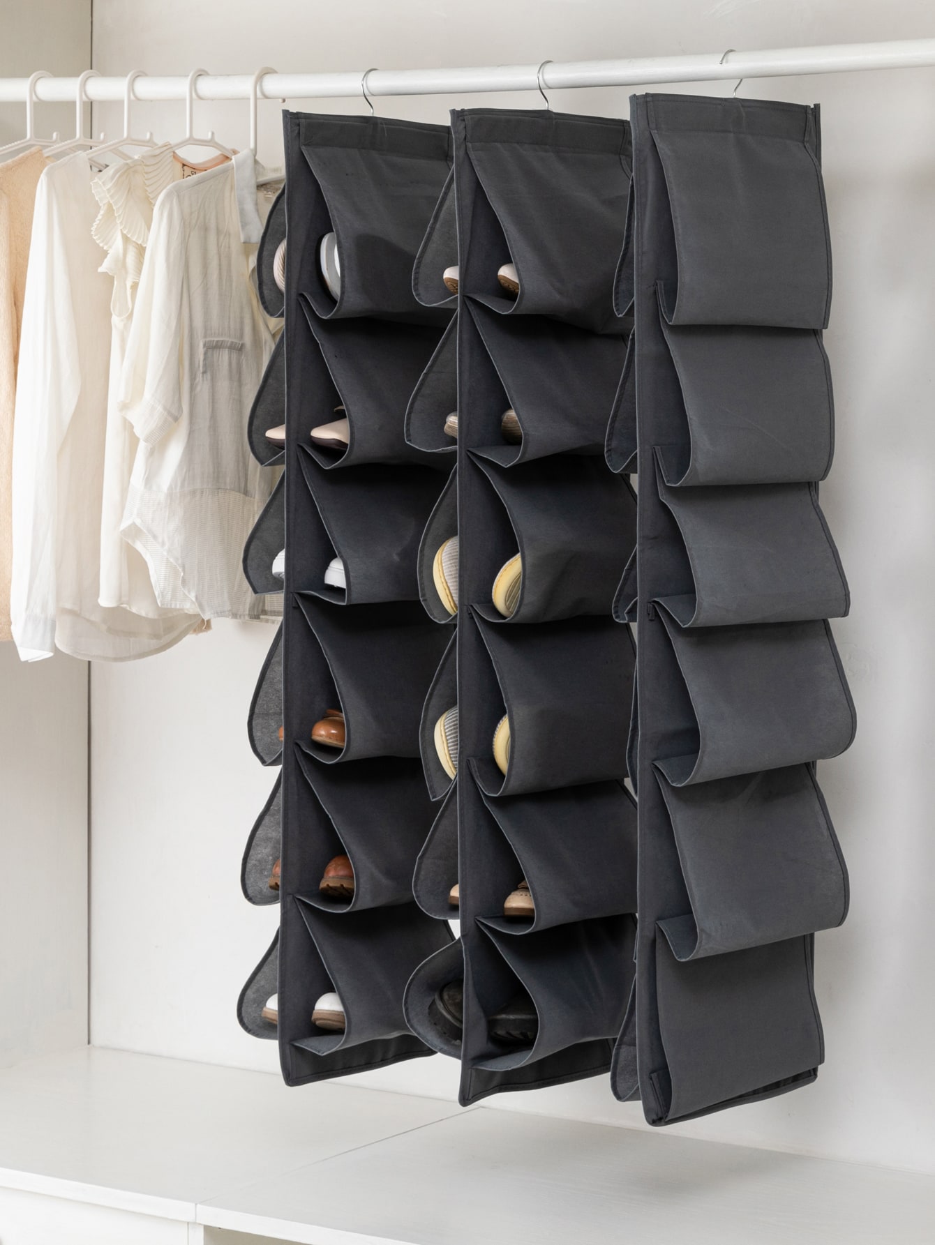 1pc Double-sided Shoes Storage Bag