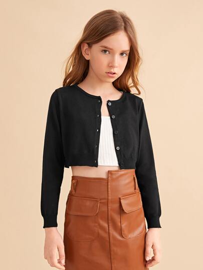 Girls Sweaters & Cardigans | SHEIN