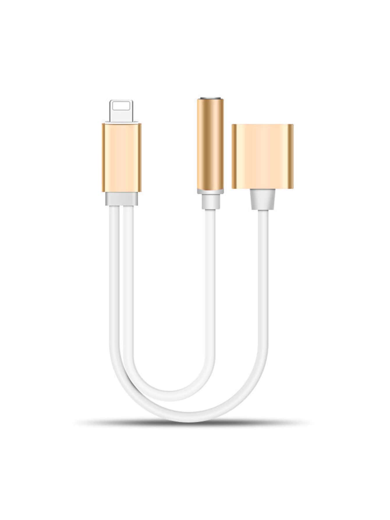 2 In 1 Charger Cable Adapter