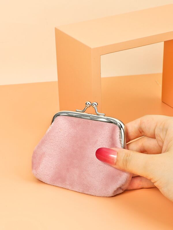 Minimalist Kiss Lock Coin Purse Lightweight Fashion Money For ...