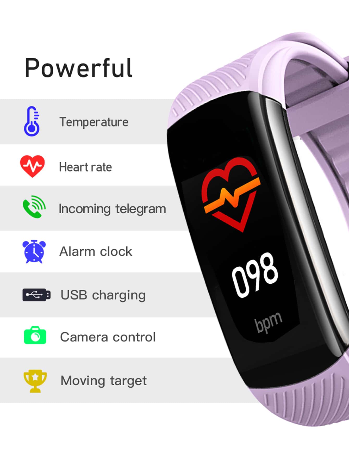 Pedometer Body Temperature Smart Watch | SHEIN