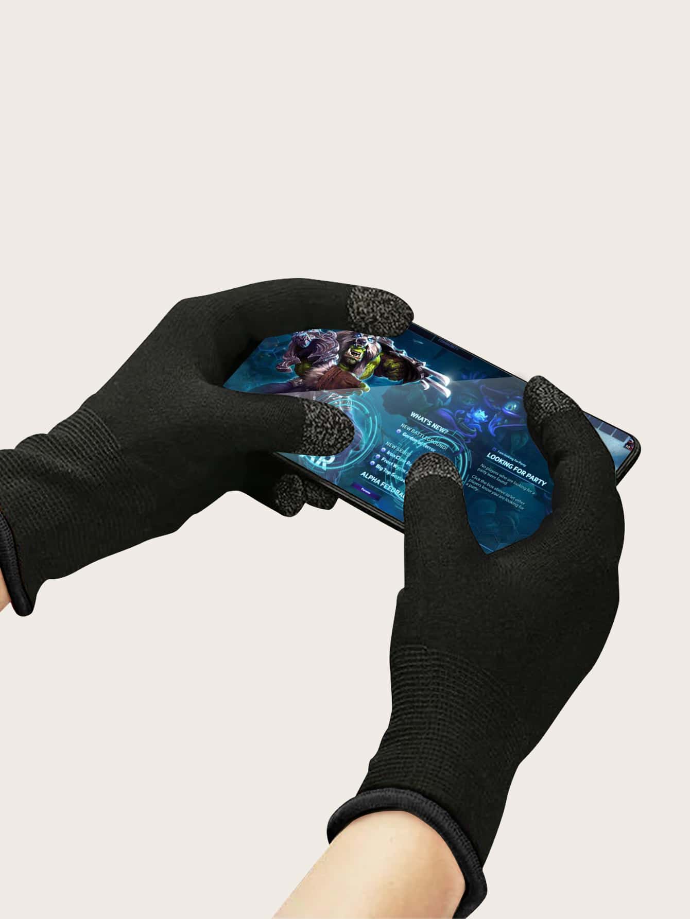 1pair Sweat-proof Gaming Gloves