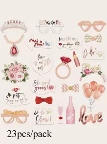 23pcs Party Photo Prop | SHEIN USA