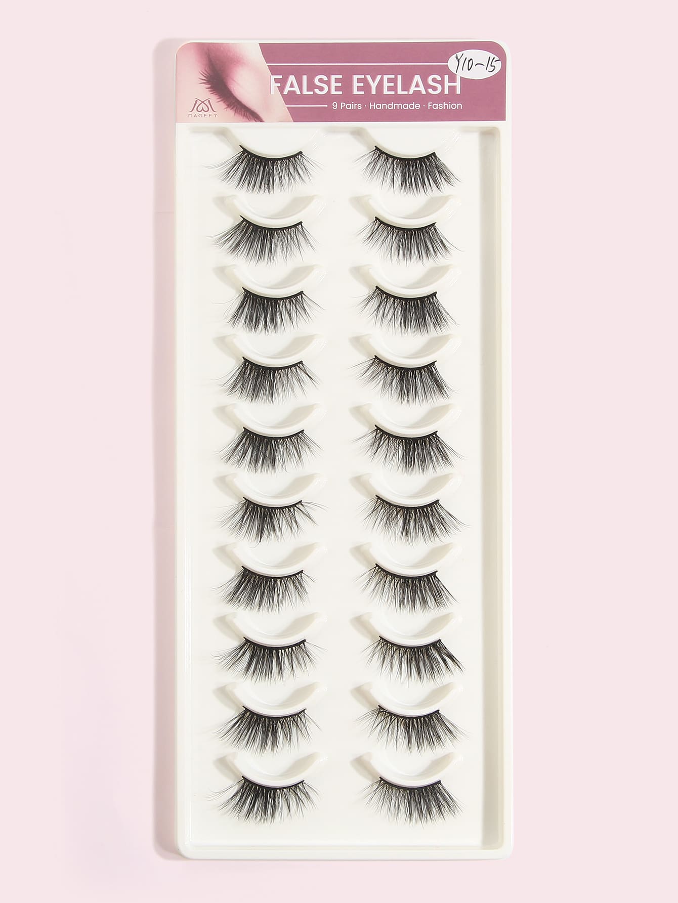 10pairs Extra Long Fake Eyelashes