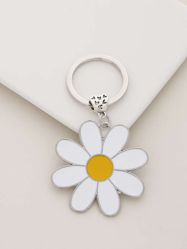 1pc Flower Charm Keychain | SHEIN USA