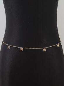 Butterfly Charm Waist Chain | SHEIN USA