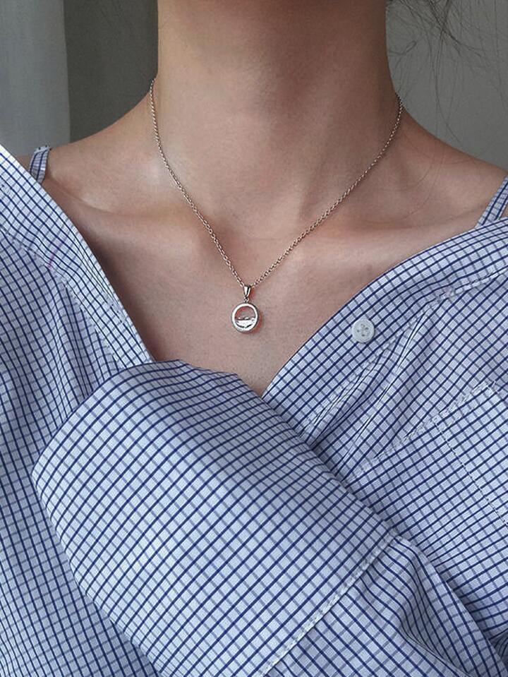 Simple Crystal Necklace
