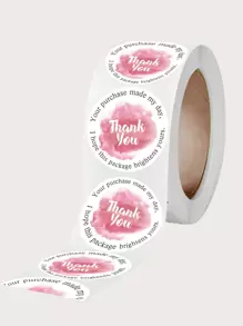 1roll Slogan Graphic Gift Sticker | SHEIN USA
