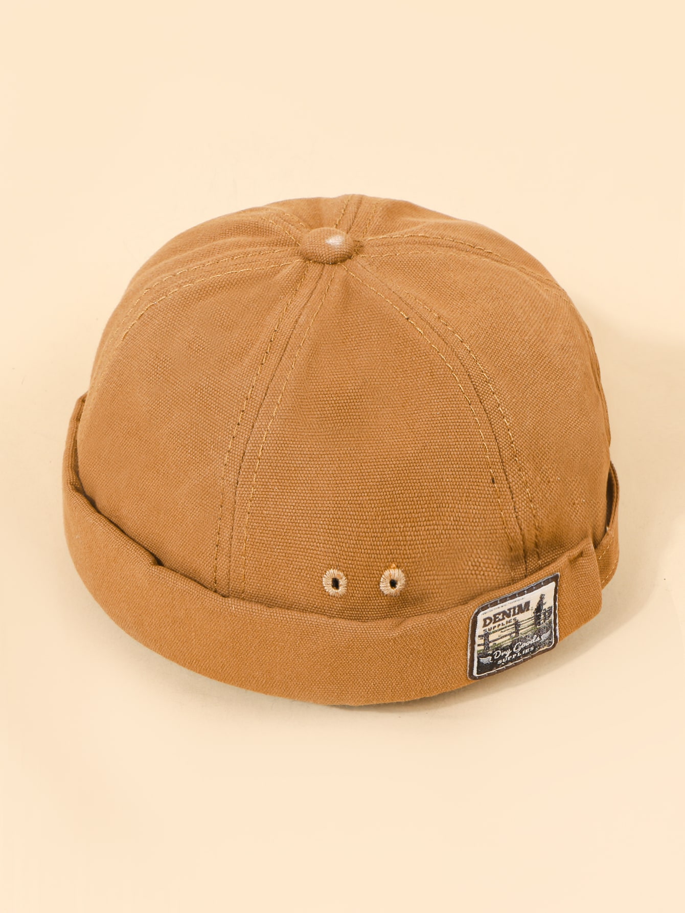 Toddler Kids Patch Decor Docker Hat