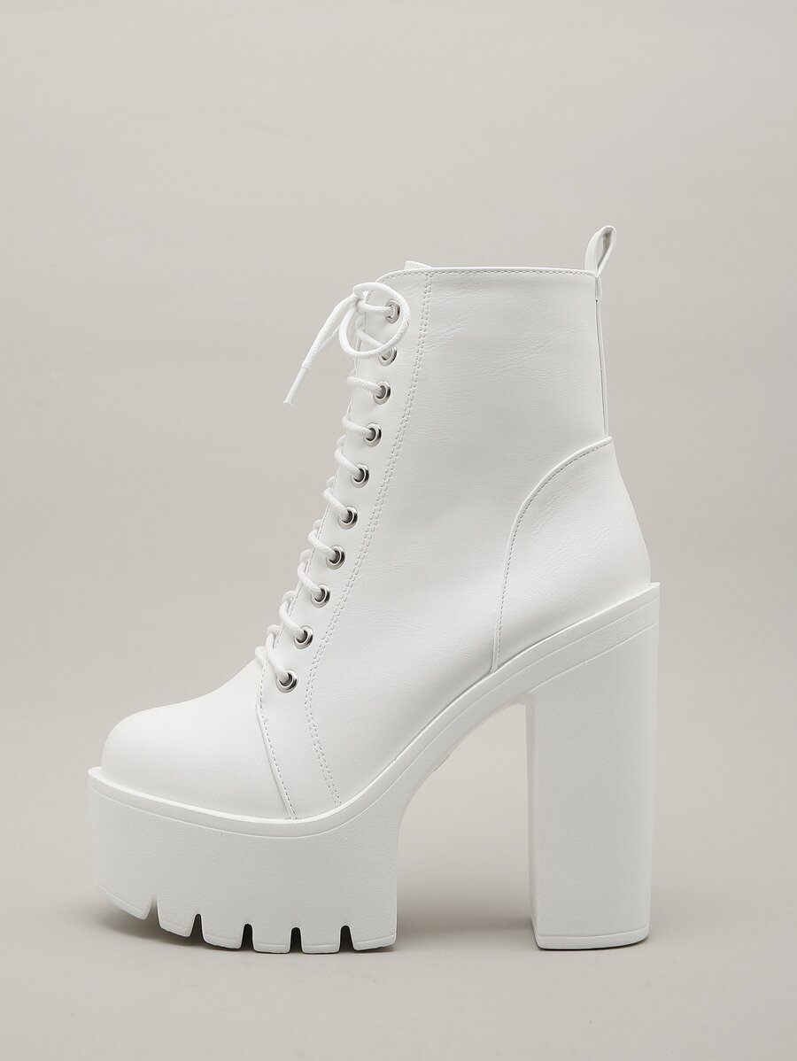 Botas de tacón alto populares europeas y americanas de color marrón ...