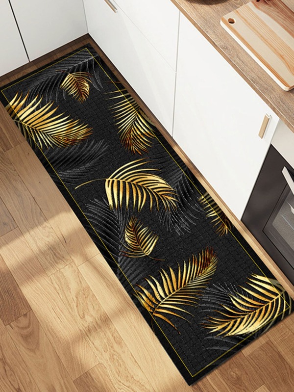 Keukenkleed met bladprint | SHEIN Nederland