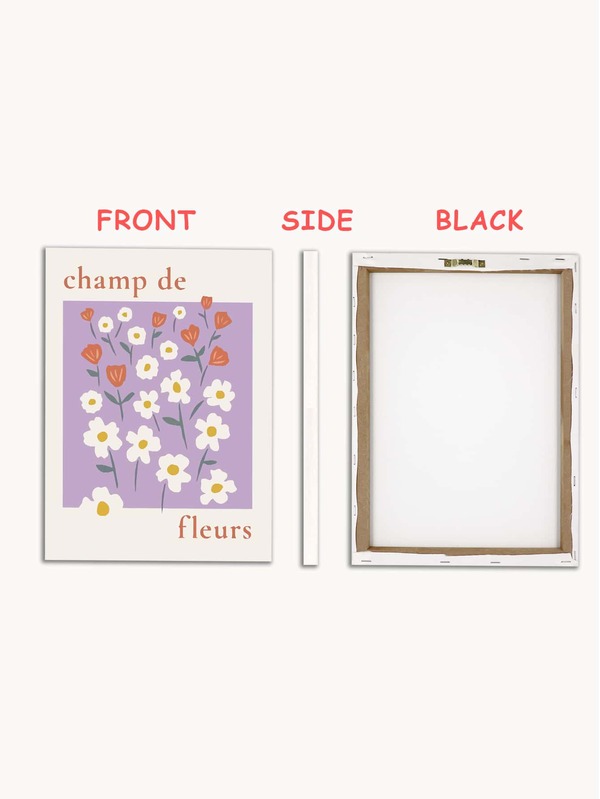 Flower Print Wall Painting | SHEIN USA