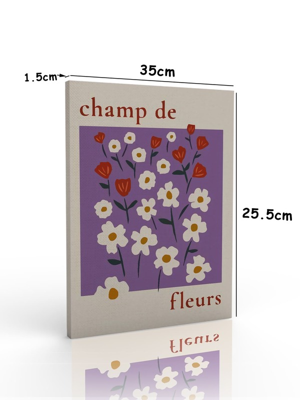 Flower Print Wall Painting | SHEIN USA