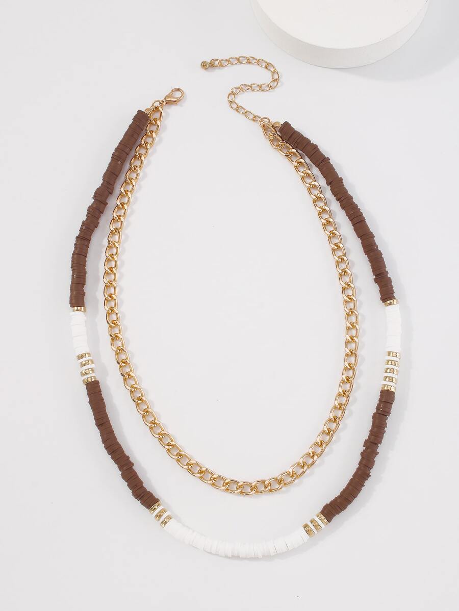 Simple Layered Necklace | SHEIN USA