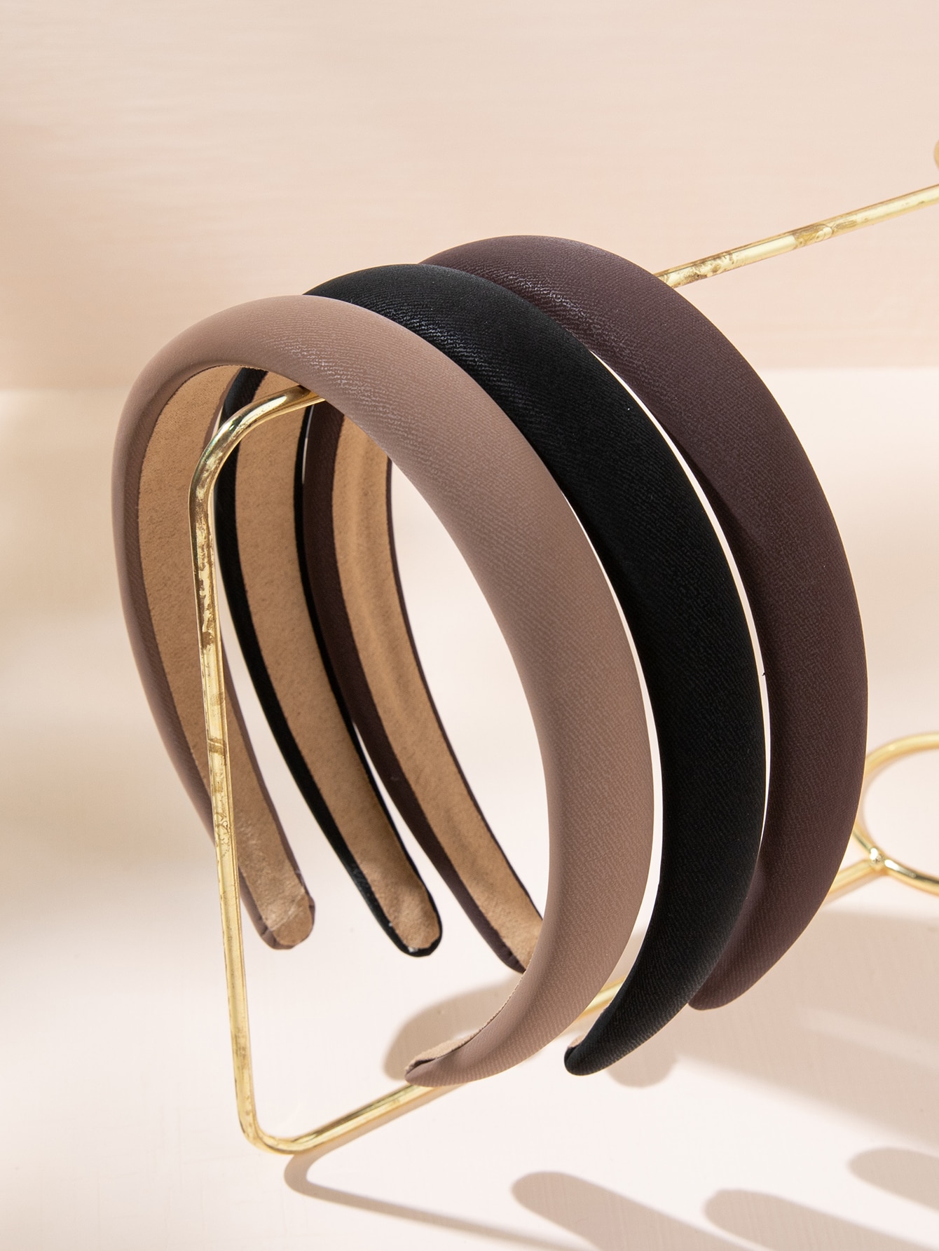 3pcs Minimalist Solid Headband
