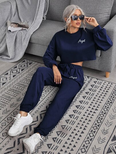 Jogging Set | Fashion Jogging Set | SHEIN USA