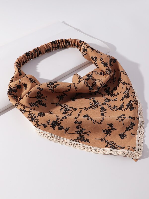 Flower Print Hair Band | SHEIN USA
