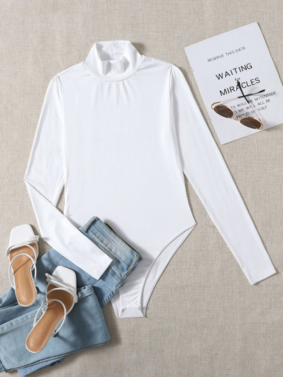 Search White Bodysuit Shein Uk