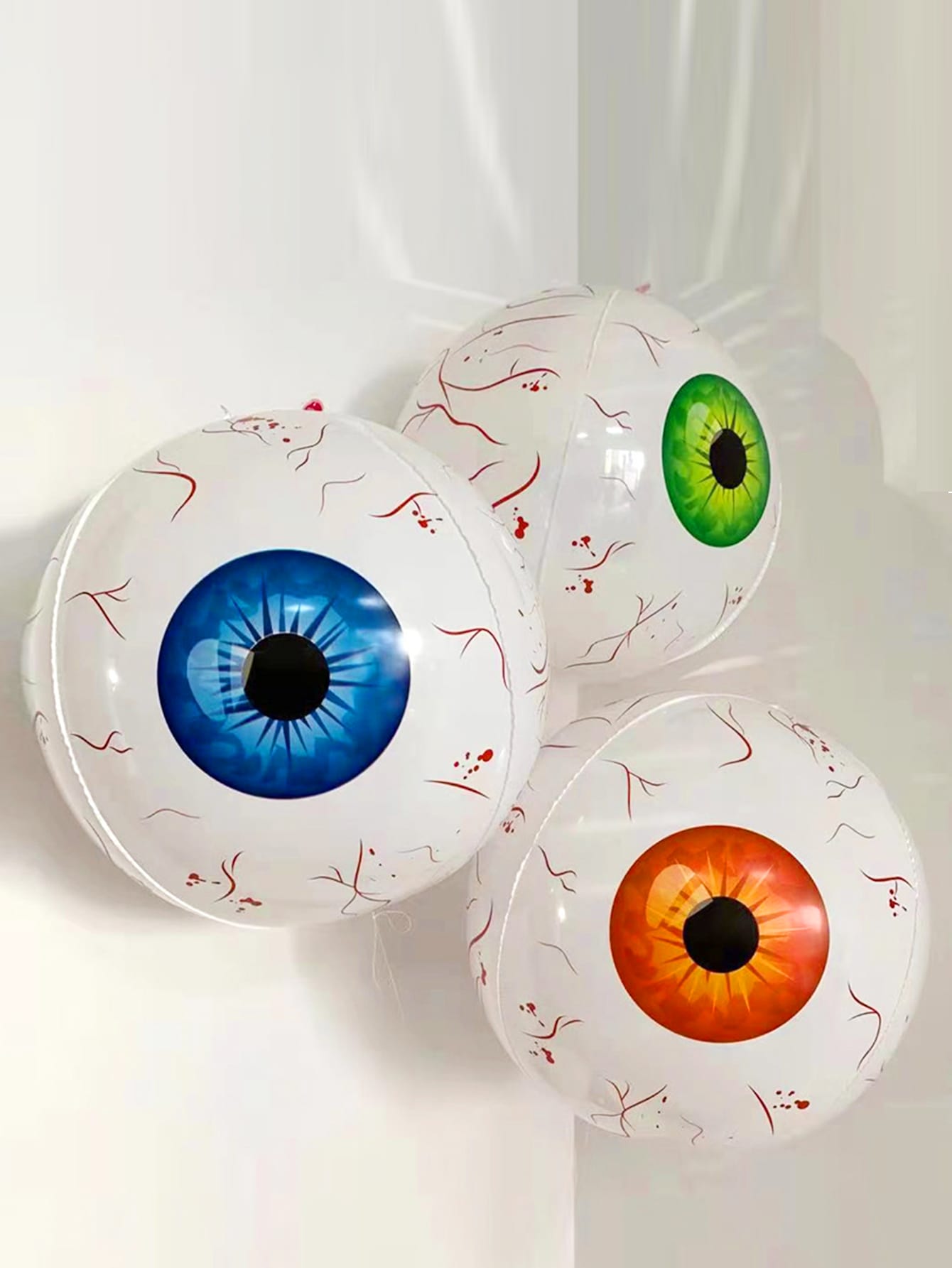 3pcs Eye Shaped Decoration Balloon