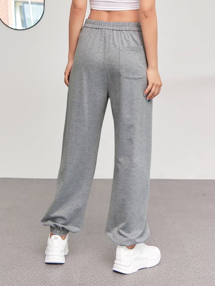 Button Fly Sweatpants