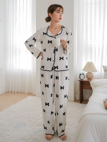 Pyjama Sets, Shop Women's Nightwear Online | SHEIN UK